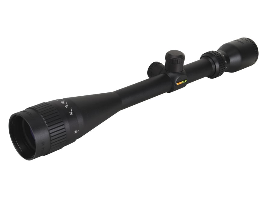 TRUGLO Infinity Rifle Scope 6-24x 44mm Adjustable Objective Fine