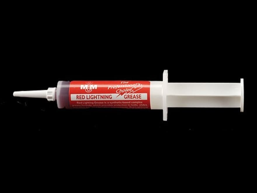 MMC Red Lightning Gun Grease 10cc Syringe