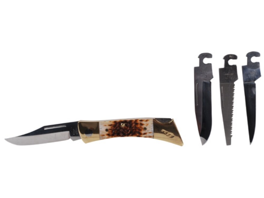 Case XX-Changer Folding Knife Clip, Fillet, Drop Point Saw SS