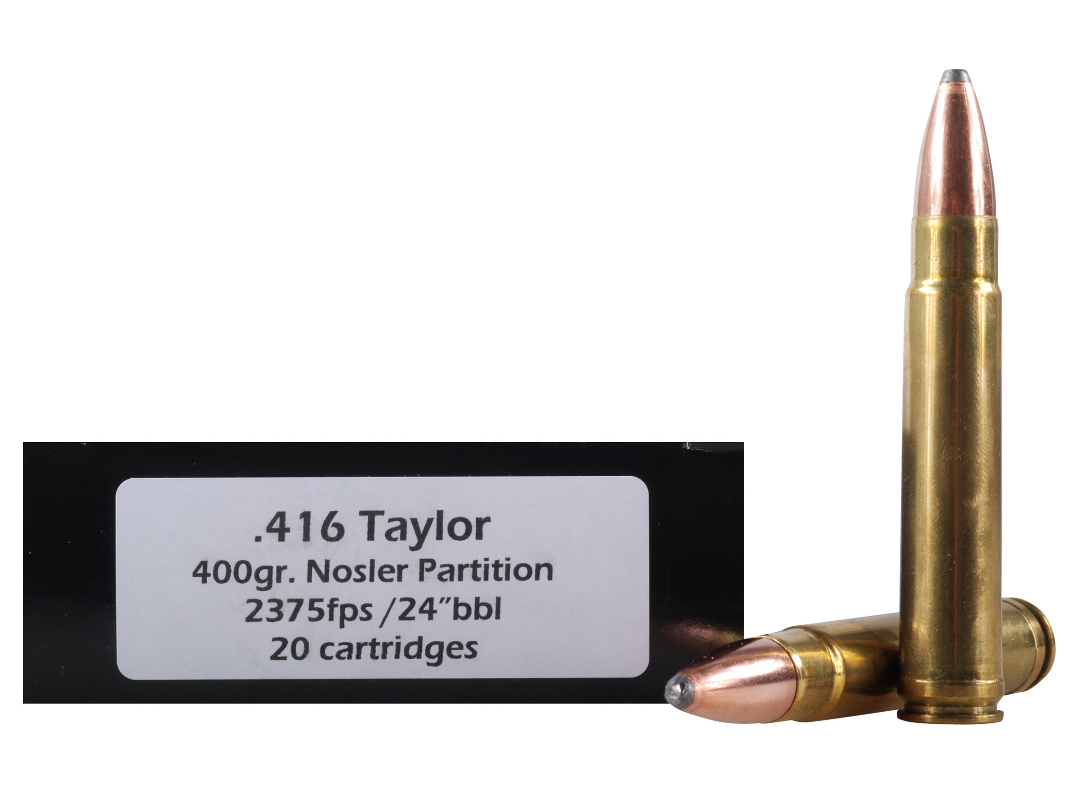 Doubletap Ammo 416 Taylor 400 Grain Nosler Partition Box of 20