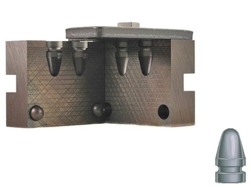 RCBS 2-Cavity Bullet Mold 09-115-RN 9mm (356 Diameter) 115 Grain Round