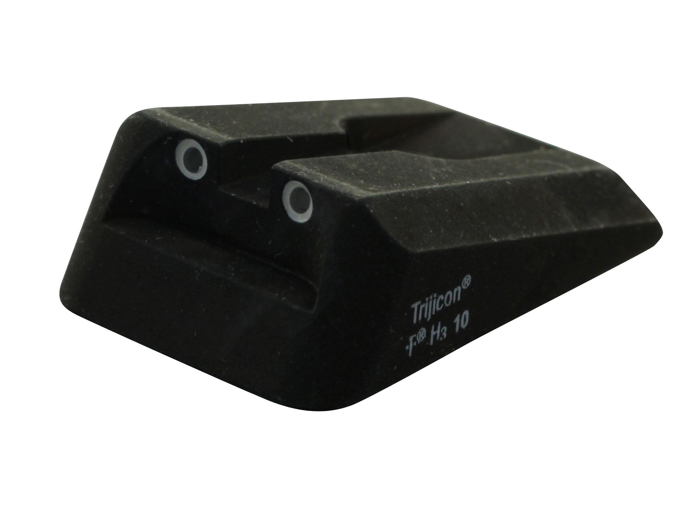 Novak Rear Sight Ruger SR9, SR9C Steel Blue Green Tritium Dots