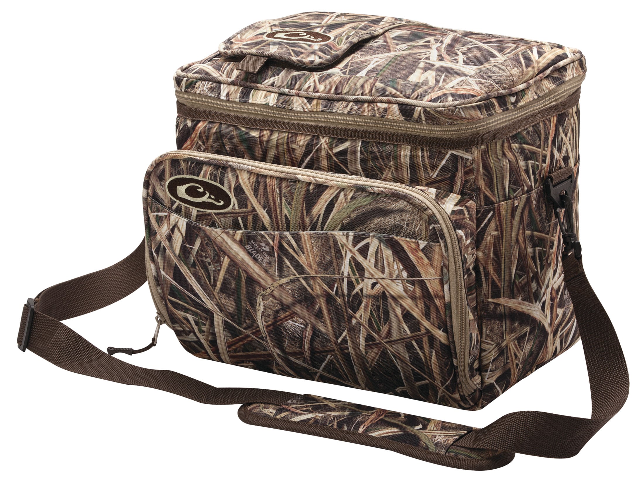 Drake 18-Pack Soft-Sided Cooler Polyester Mossy Oak Shadow Grass