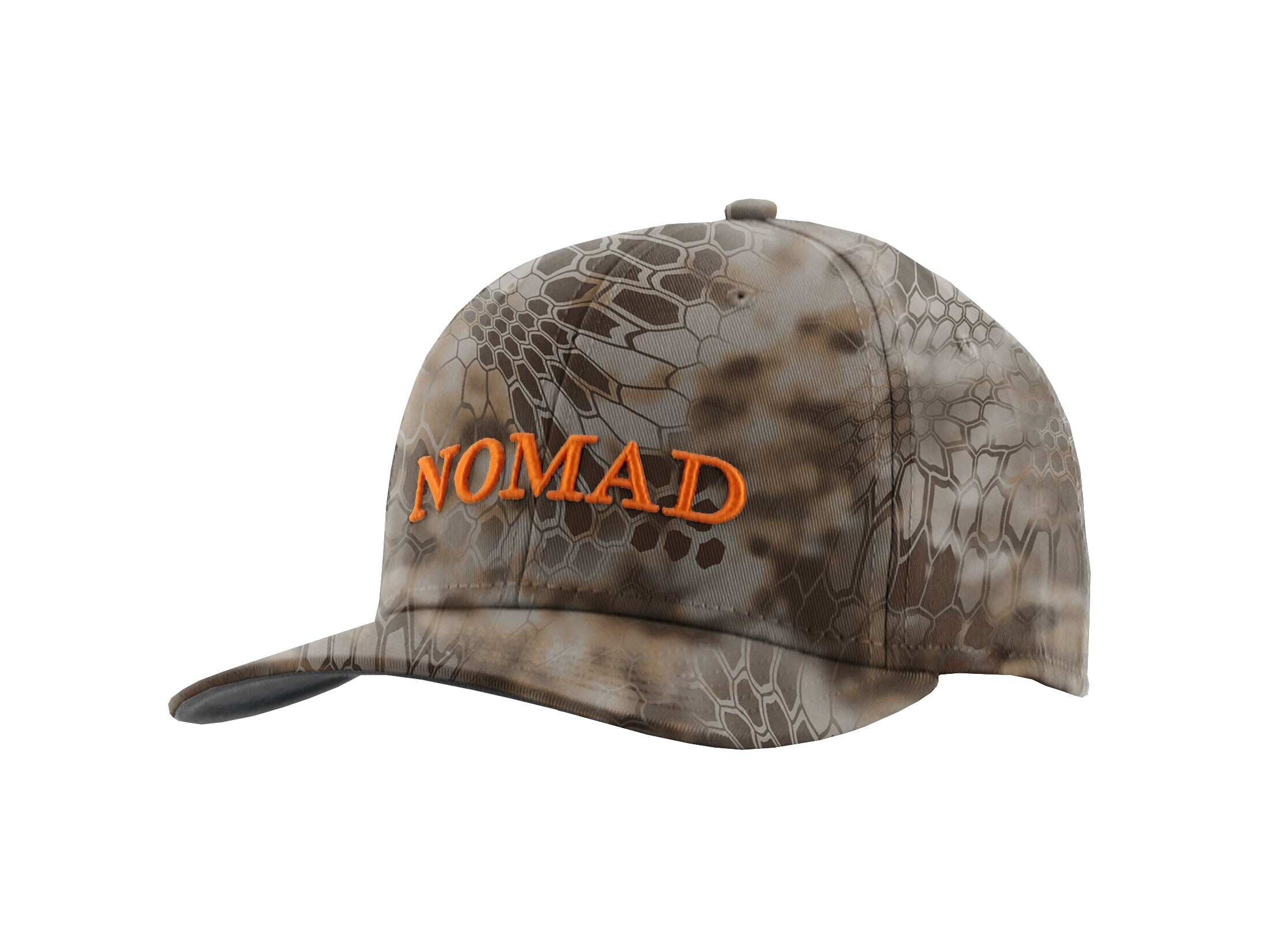 Nomad Men's Full Stretch Logo Cap Polyester Kryptek Banshee Camo