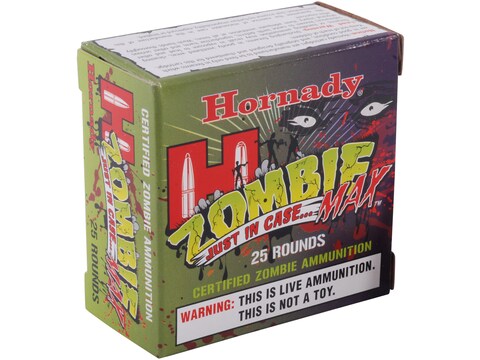 Hornady Zombie Max Ammo 38 Special +P 110 Grain Z-Max Box of 25