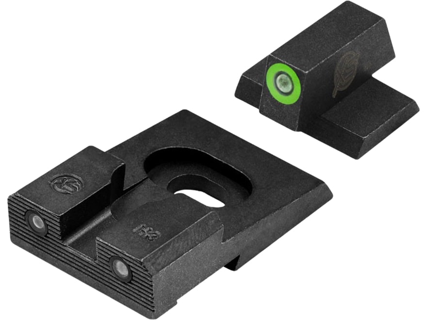 XS Sight Systems R3D 2.0 Sight Set Ruger Security 380 Green