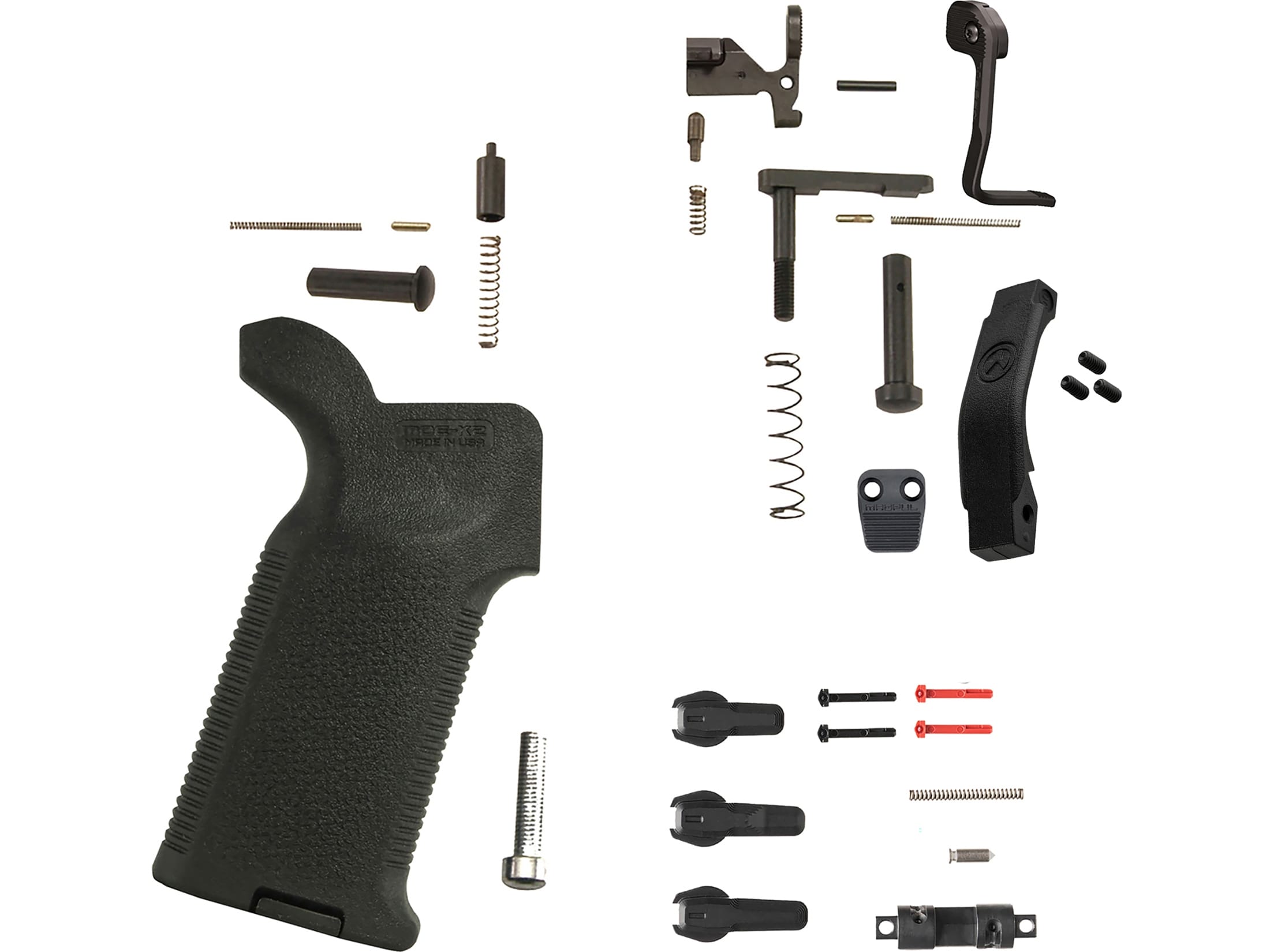 AR-STONER Competition Customizable Lower Parts Kit Magpul Bad Lever,