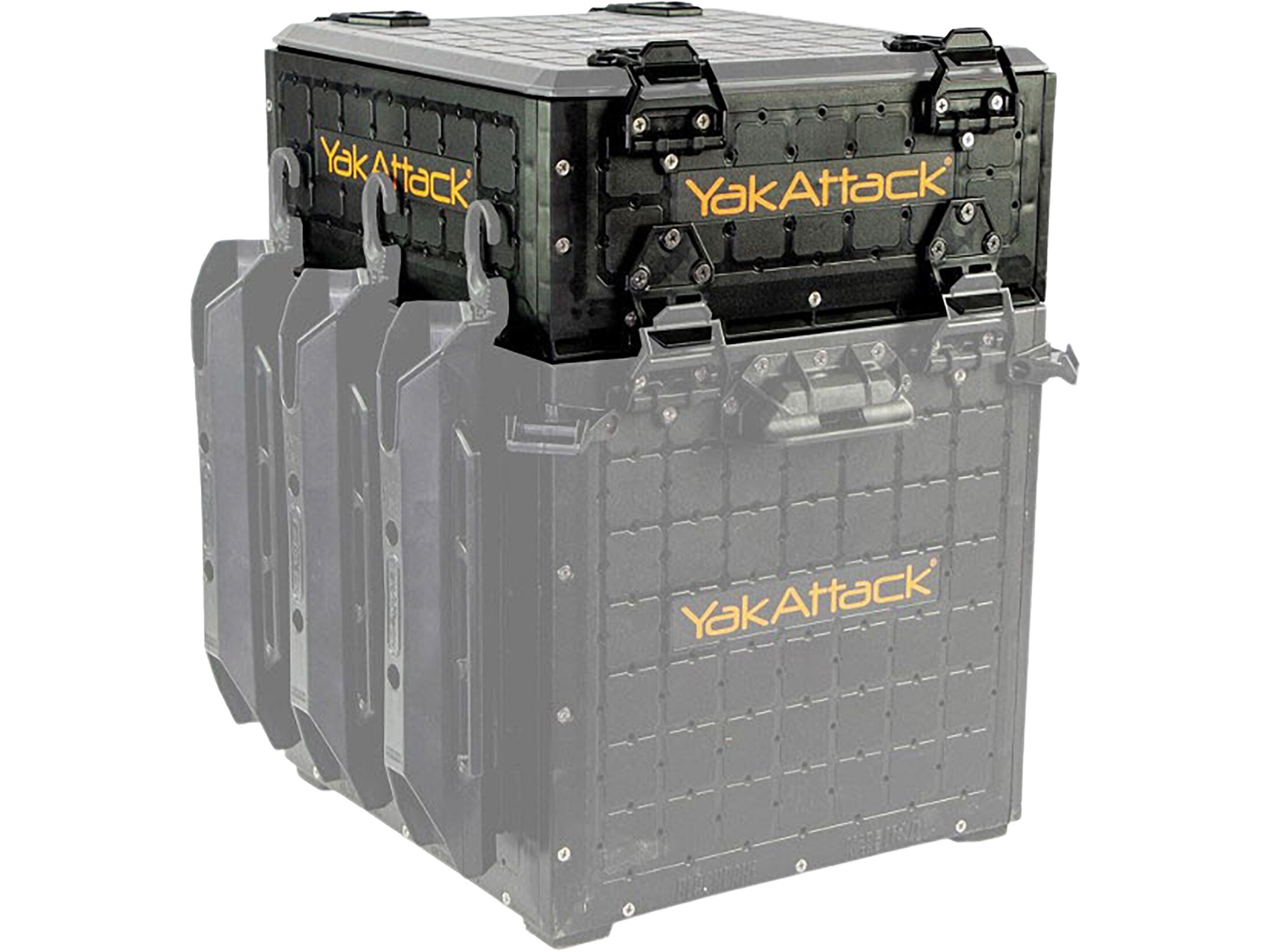 YakAttack ShortStak Upgrade Kit BlackPak Pro Kayak Fishing Crate 13x13