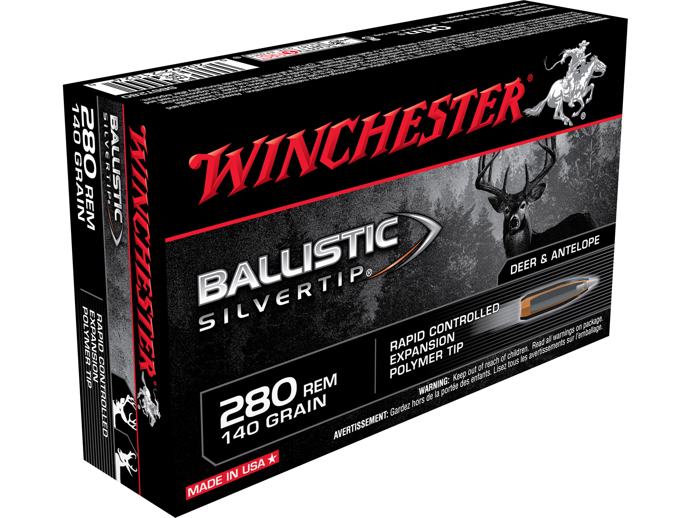 Winchester 280 Remington Ammo 140 Grain Winchester Ballistic Silvertip