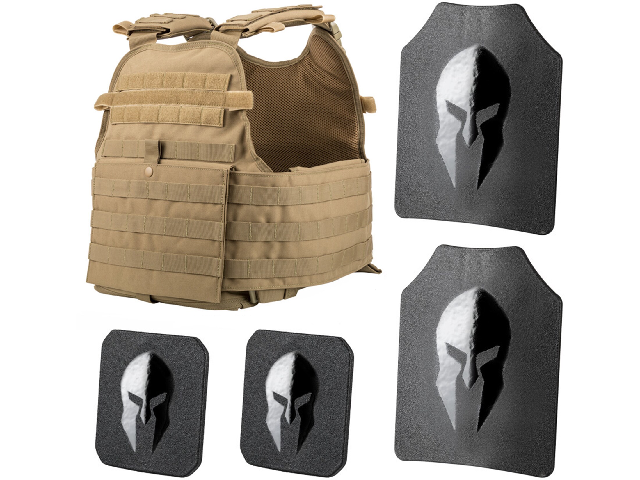 Spartan Armor Condor MOPC Plate Carrier AR550 Body Armor Ballistic