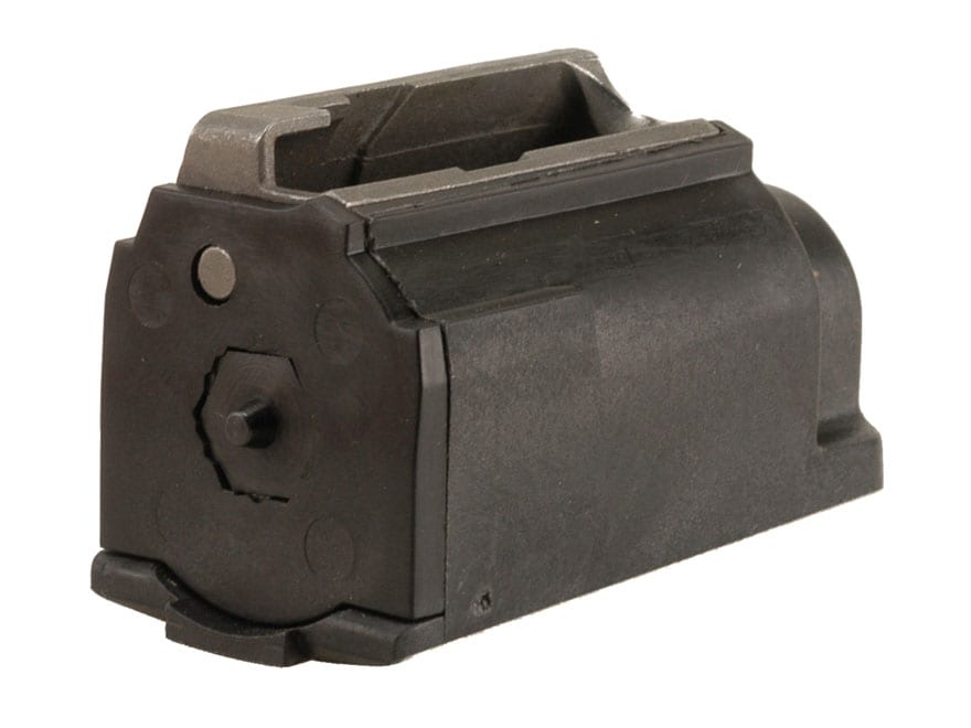 Ruger 77/44 Mag 44 Remington Mag 4-Round Polymer Black