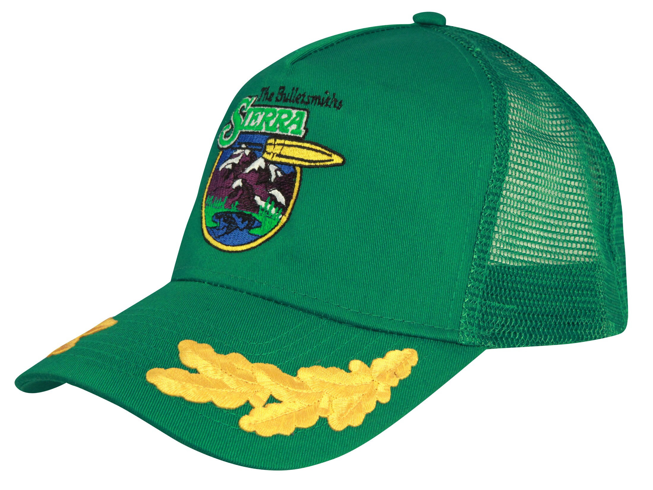 Sierra Shooter's Cap Cotton Mesh Green