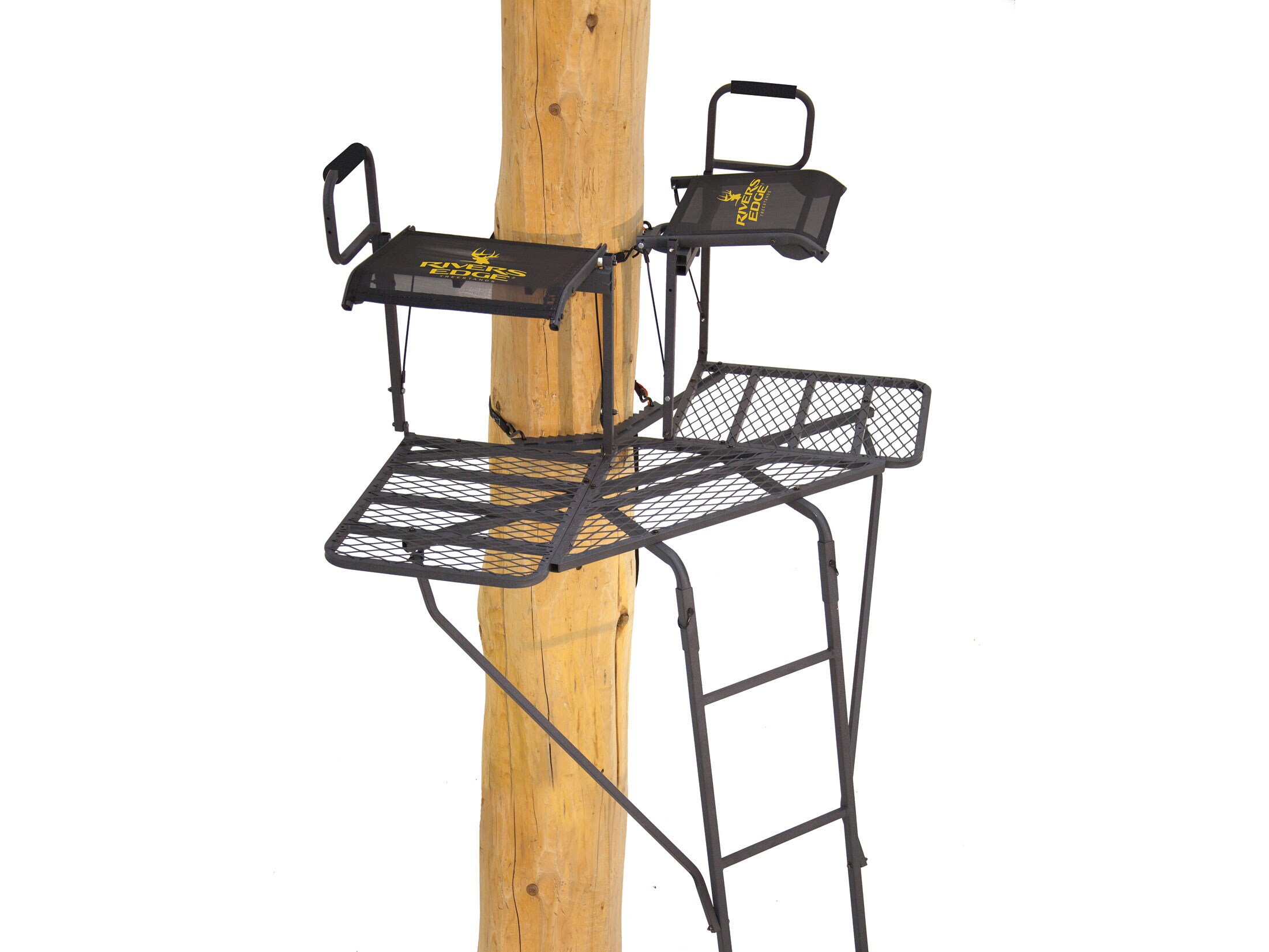 Rivers Edge 2-Man Bowman Ladder Treestand