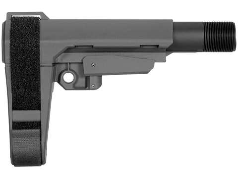 SB Tactical SBA3 Pistol Stabilizing Brace Collapsible AR-15 Gray