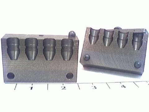 Saeco 3-Cavity Bullet Mold #047 40 Cal 10mm (401 Diameter) 200 Grain