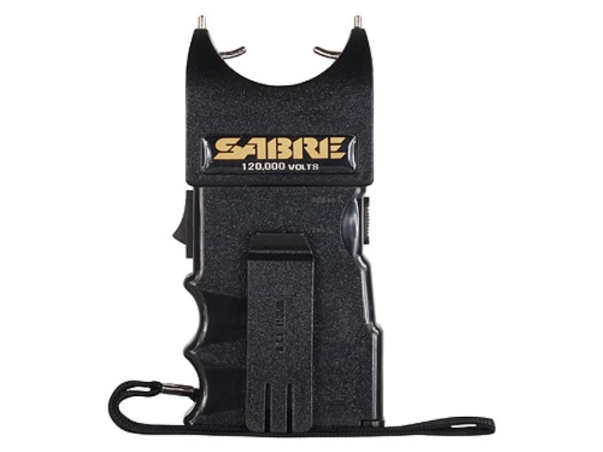 Sabre 120,000 Volt Stun Gun uses 9 Volt Battery (Not Included) Polymer