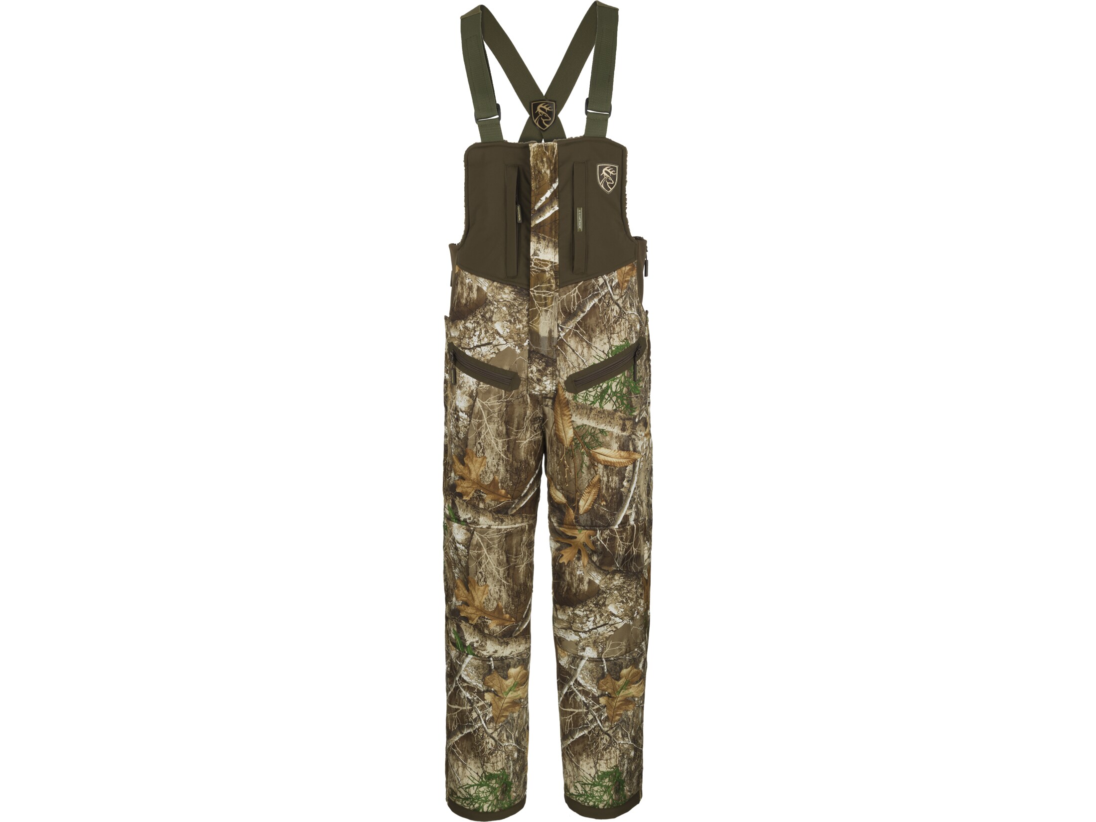 Drake Men's Non-Typical Standstill Windproof Bibs Old School Green