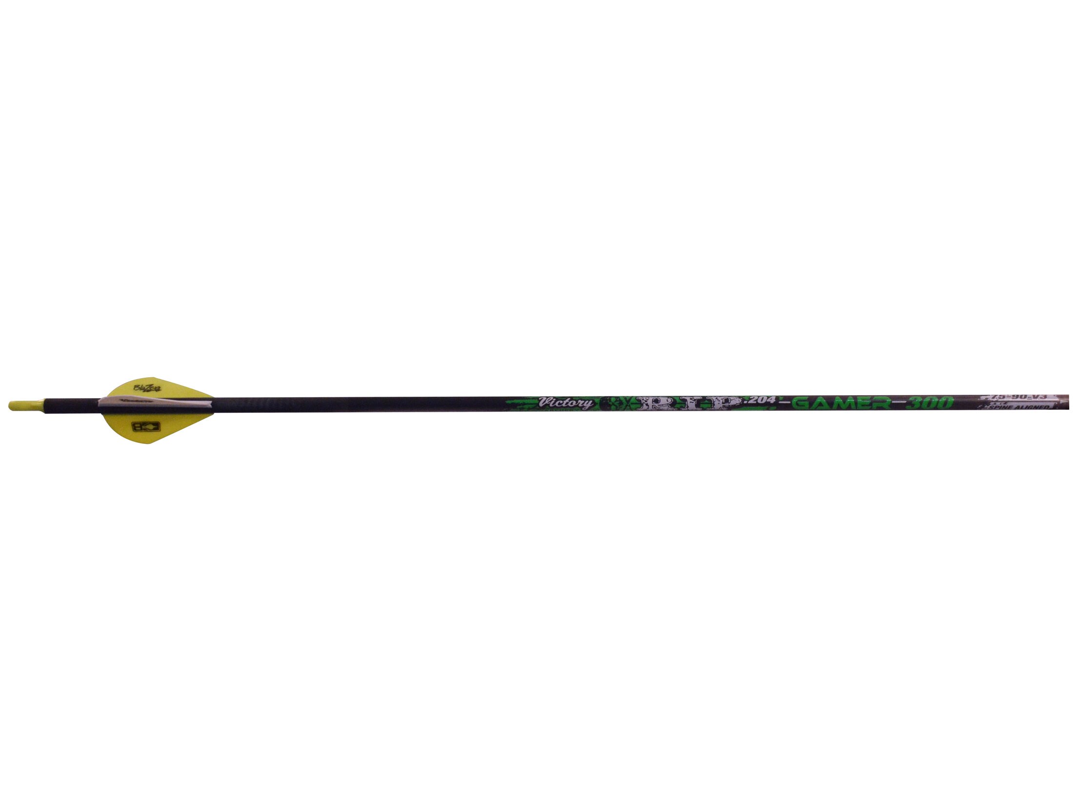 Victory RIP Gamer .204 Series 300 Carbon Arrow 2 Vanes Black 6PK