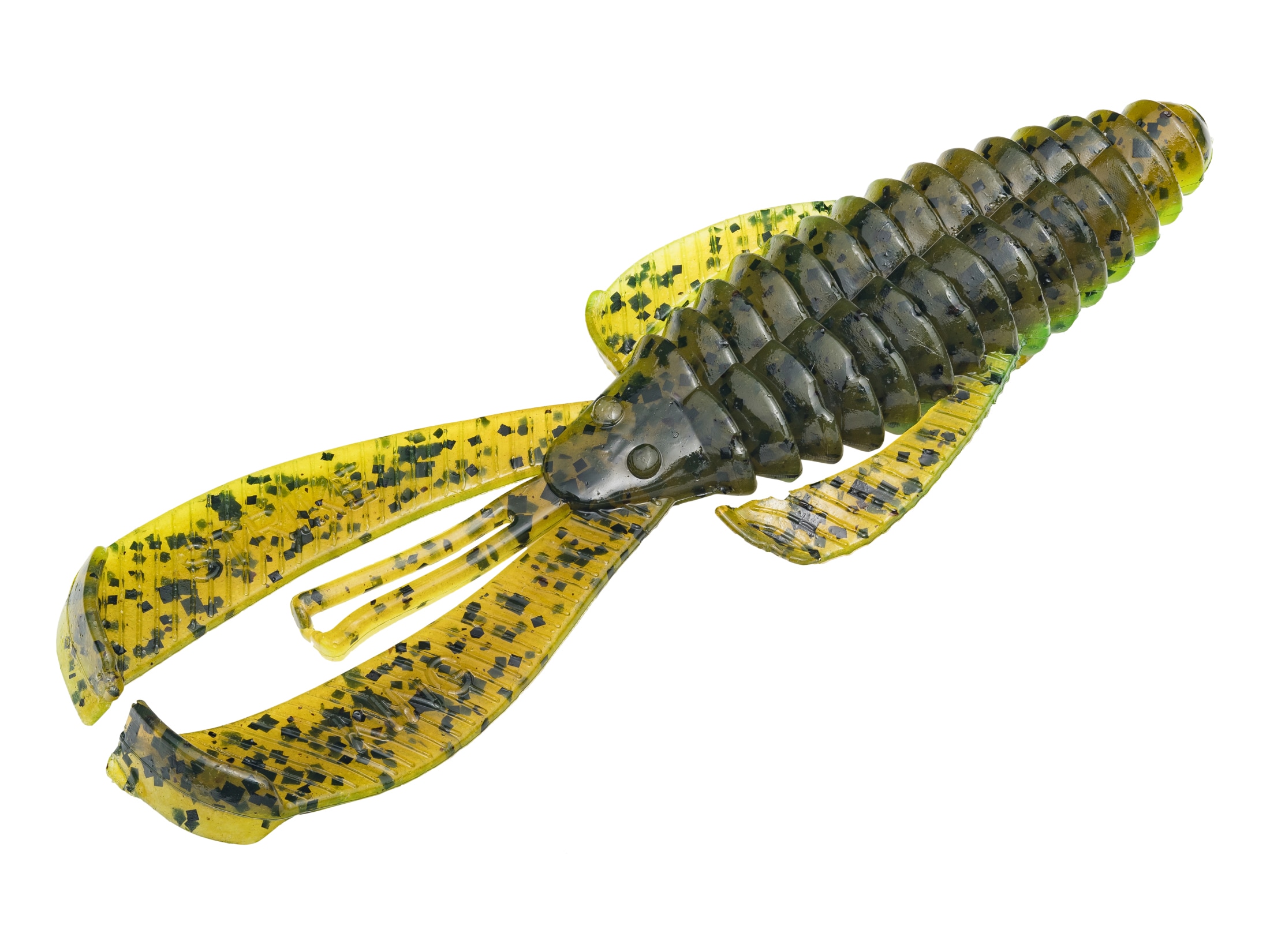 Strike King Rage Bug Creature Black Blue Flake