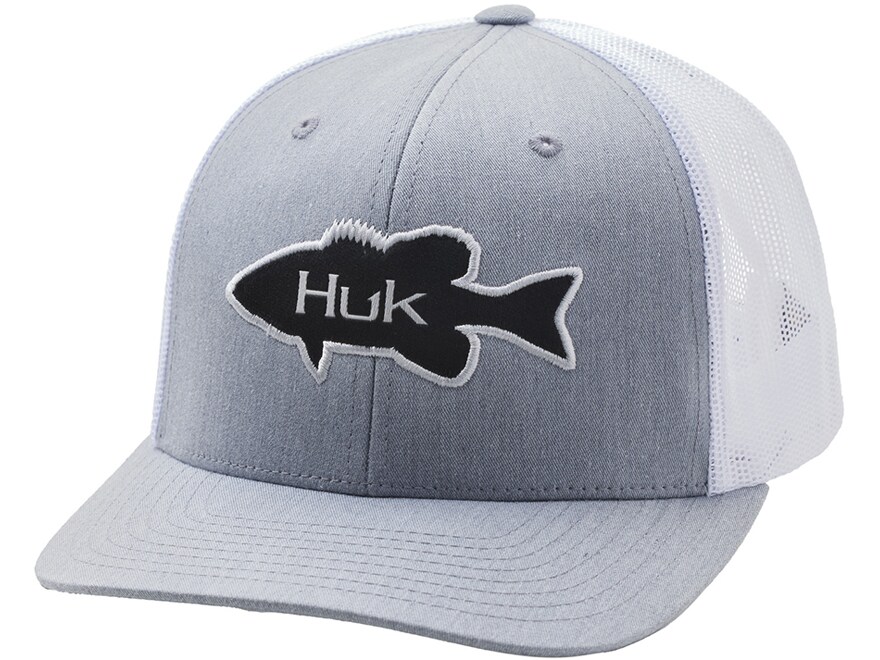 Huk Men's Bass Trucker Cap Moss One Size Fits Most