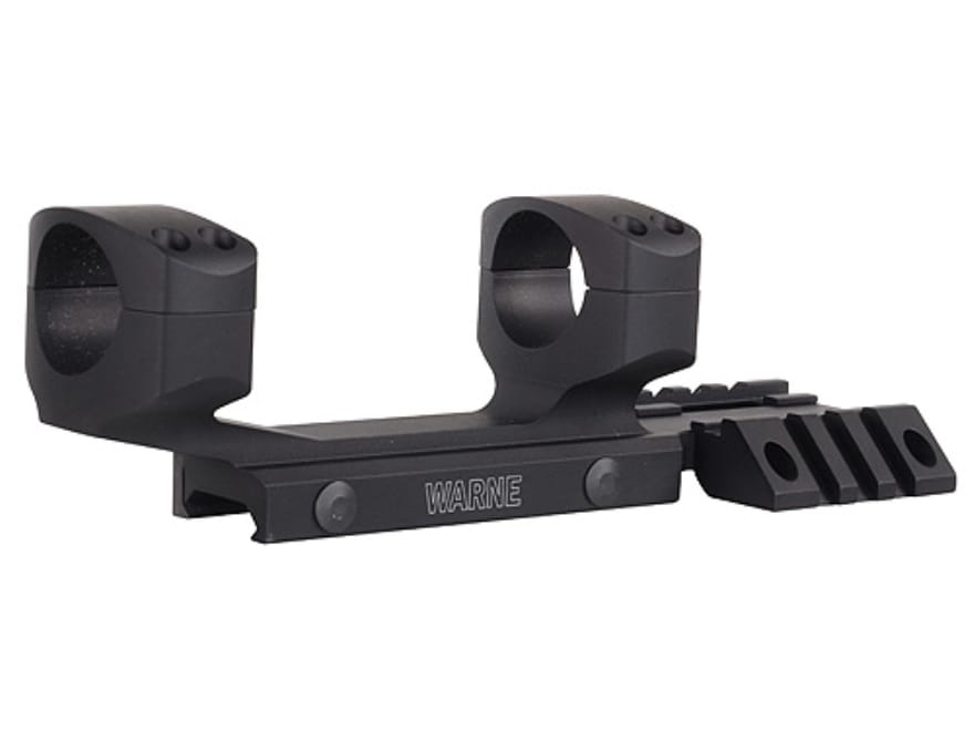 Warne RAMP 1-Piece Extended Scope Mount Picatinny Integral 1 Rings