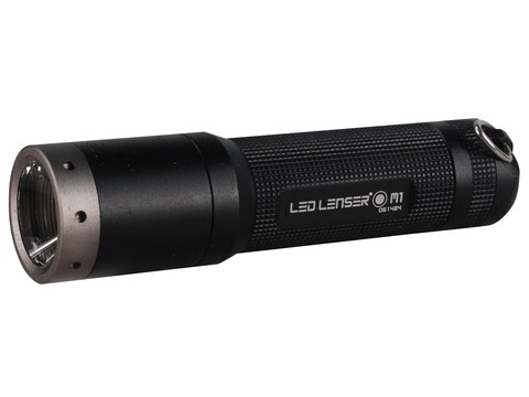 Led Lenser M1 Flashlight LED 1 CR123A Battery Aluminum Black