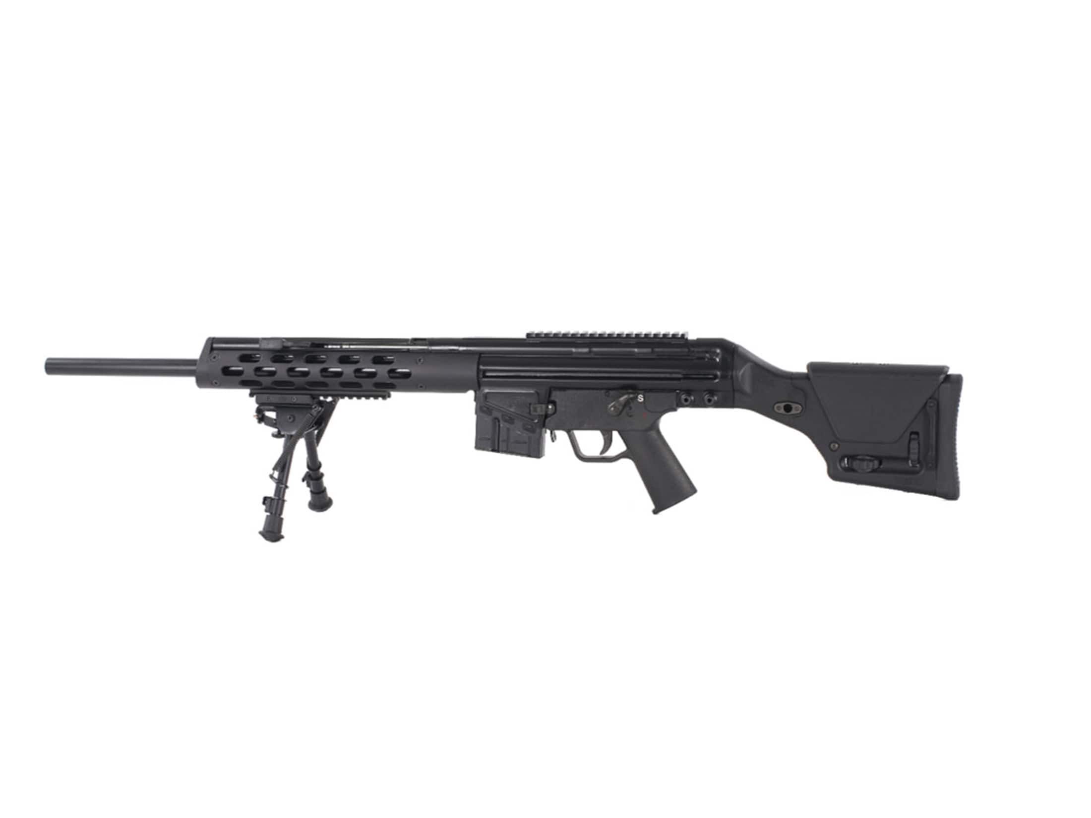PTR 91 MSG SS Semi Automatic Rifle 308 Winchester 20 Blued Barrel