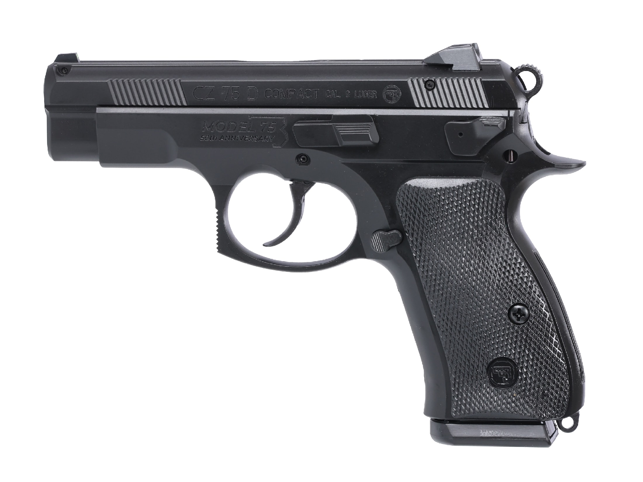 CZ 75 D PCR Compact 50th Anniversary Elite 9mm Luger Pistol 3.75