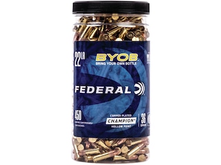 Product Comparison for Federal BYOB 22LR Ammo 36 Grain Plated Hollow ...