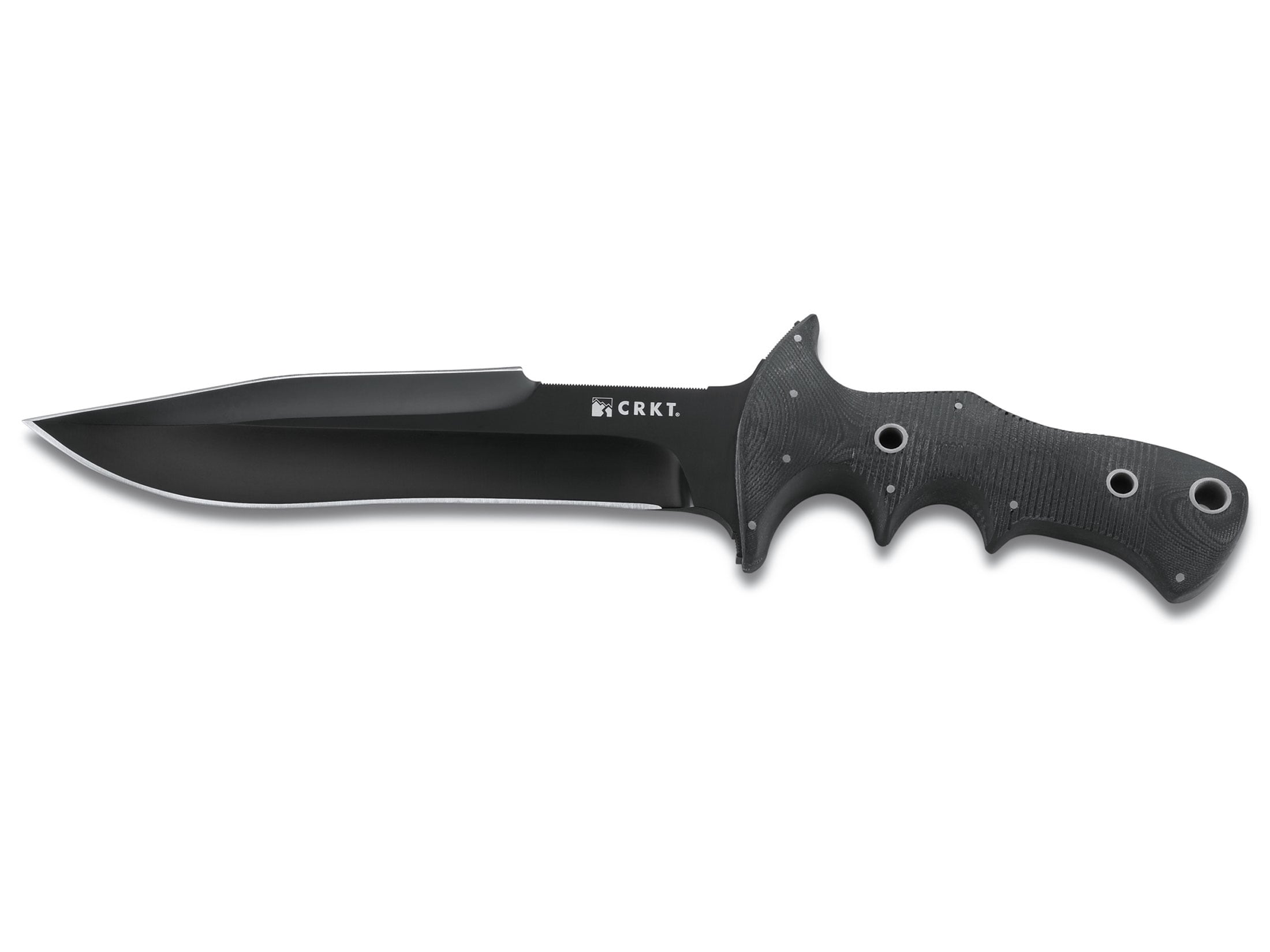 CRKT FE7 Fixed Blade Tactical Knife 7.38 Drop Point O1 Tool Steel