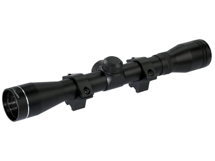 CenterPoint AR22 Air Rifle Scope 4x 32mm Duplex Reticle Matte Black