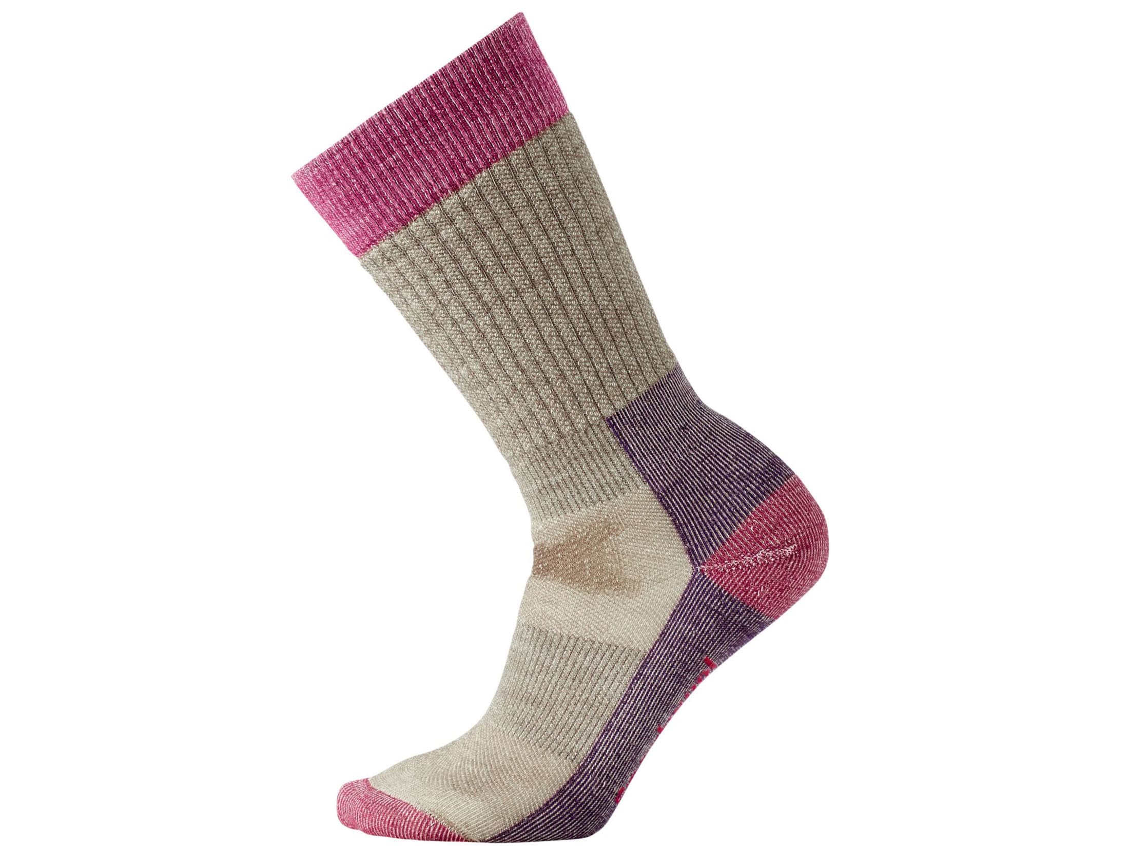 Smartwool Women's Hunt Medium Crew Socks Merino Wool/Nylon Fossil