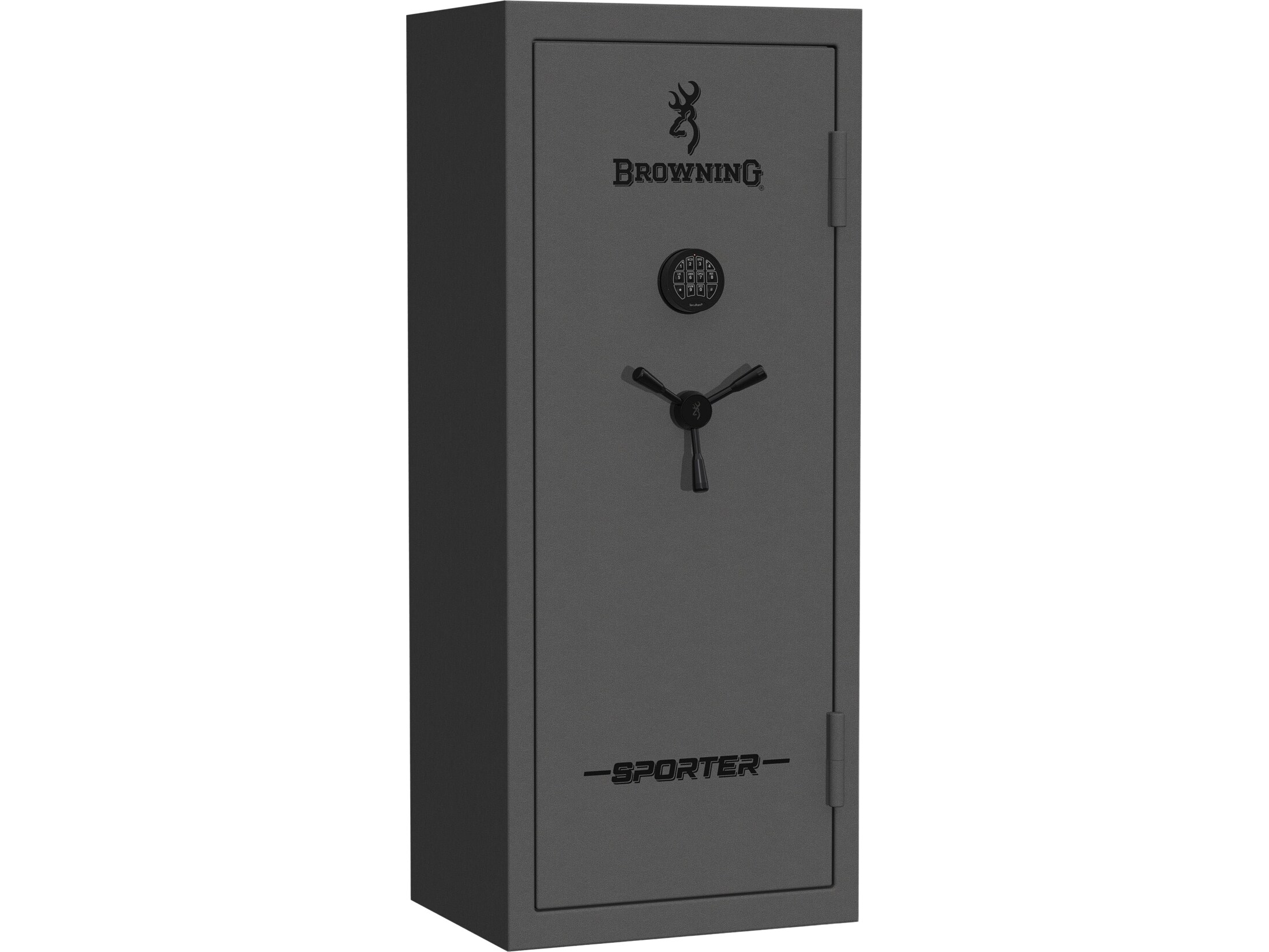 Browning Sporter Fire Resistant 49 Gun Safe Electronic Lock Putty Gray