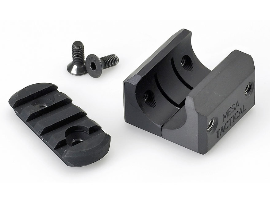 Mesa Tactical Barrel Clamp Picatinny Rail Remington 870, 1100, 11-87,