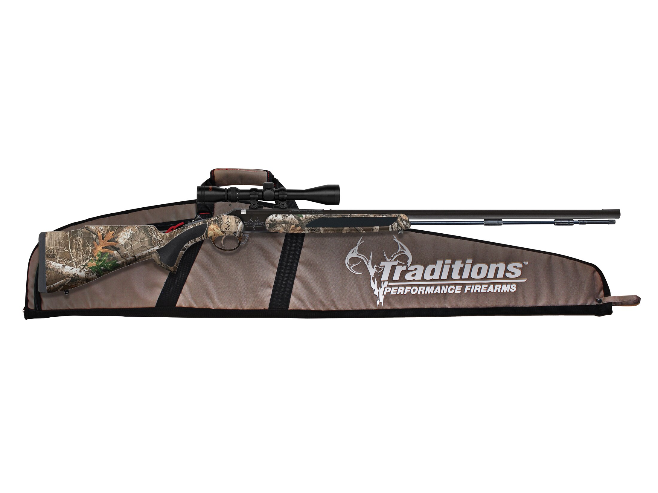 Traditions StrikerFire LDR Muzzleloading Rifle 50 Cal 30 Nitride