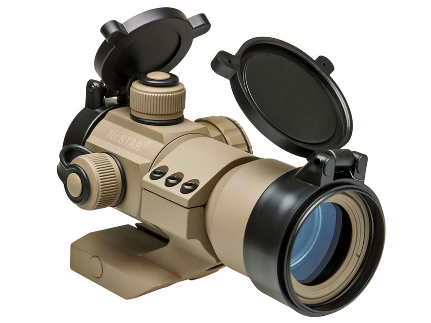 NcStar Tactical Red Dot Sight 30mm Tube 3 MOA Dot Red, Green Blue