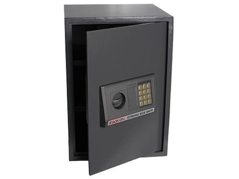Stack-On Strong Box Safe Personal Safe XL Electronic Lock Black