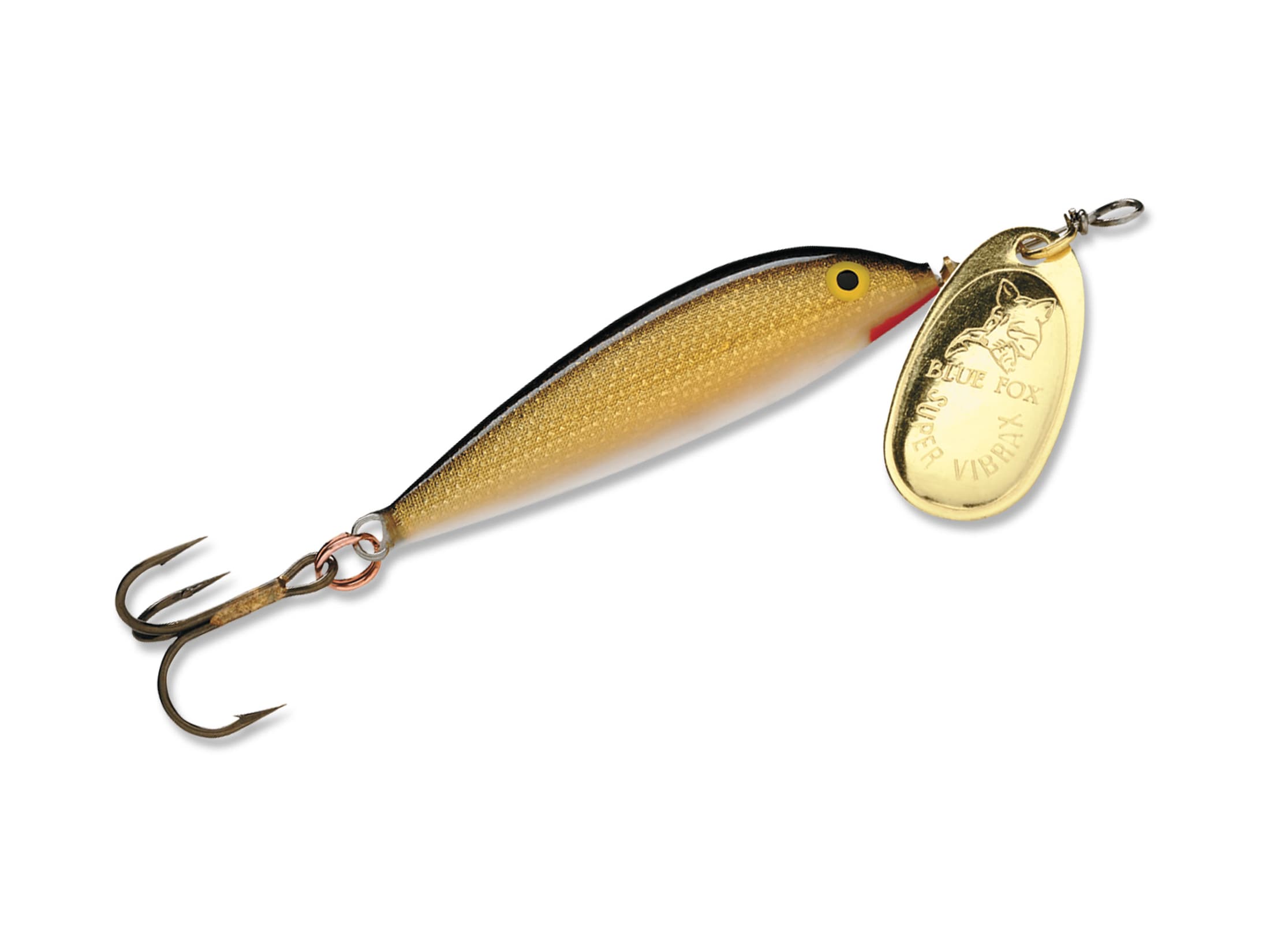 Blue Fox Vibrax Minnow Spin Inline Spinner Firetiger/Firetiger