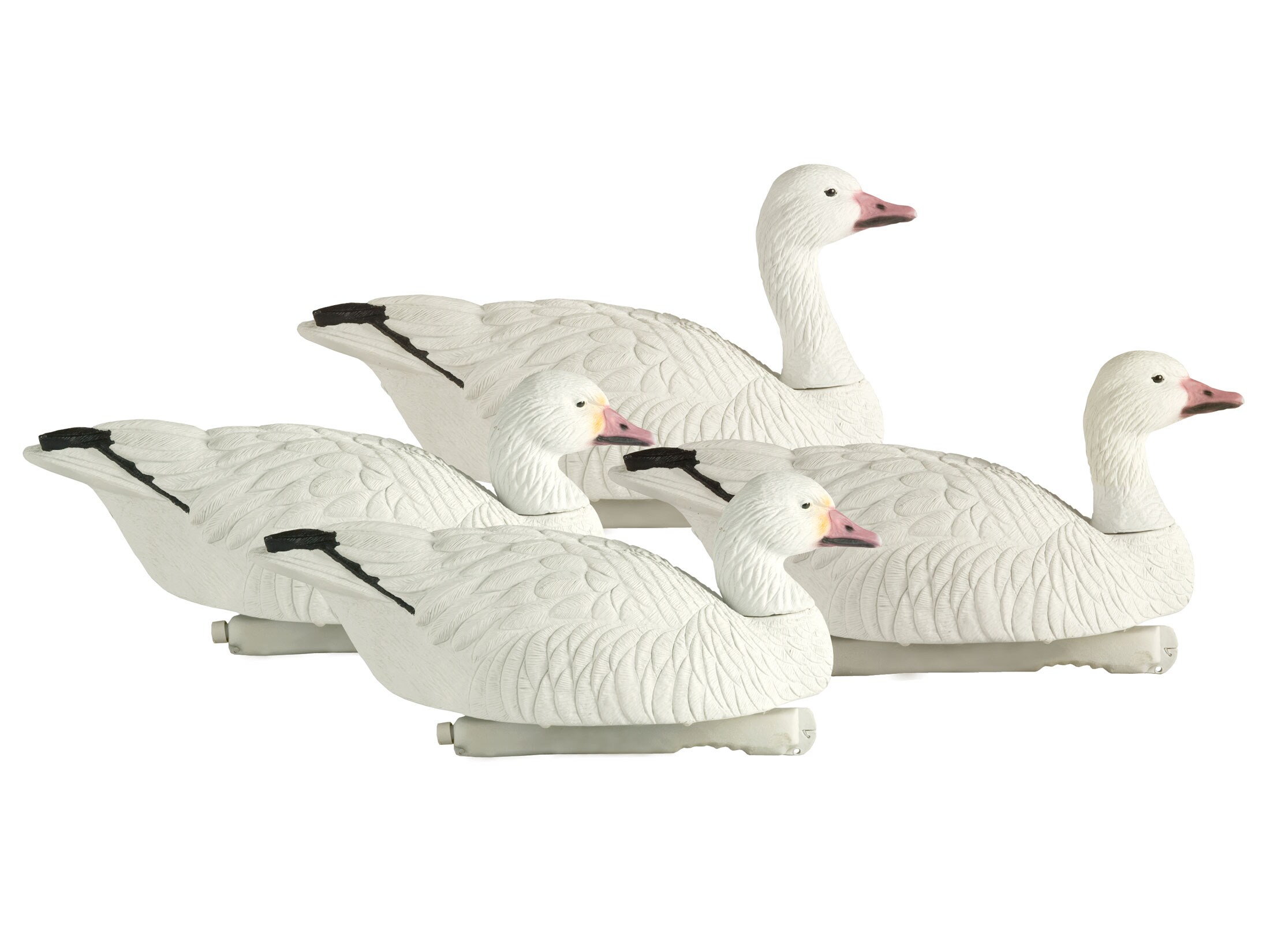 Final Approach Last Pass HD Floater Snow Goose Decoy 4PK