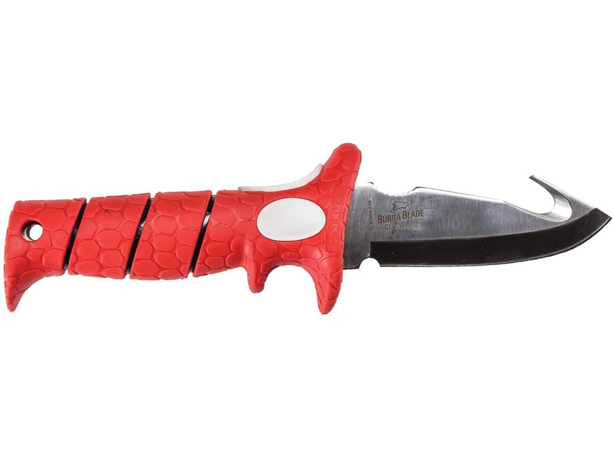 Bubba Gut Hook Fixed Blade Knife 4 Drop Point High Carbon SS Blade