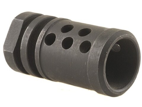 DPMS Muzzle Brake Panther 10 Holes 1/2-28 Thread AR-15 Steel Matte