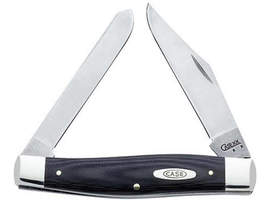 Case Moose Folding Pocket Knife 2-Blade Surgical Steel Blade G-10