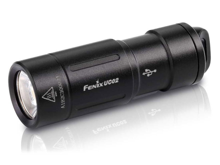 Fenix UC02 Rechargeable Flashlight Black