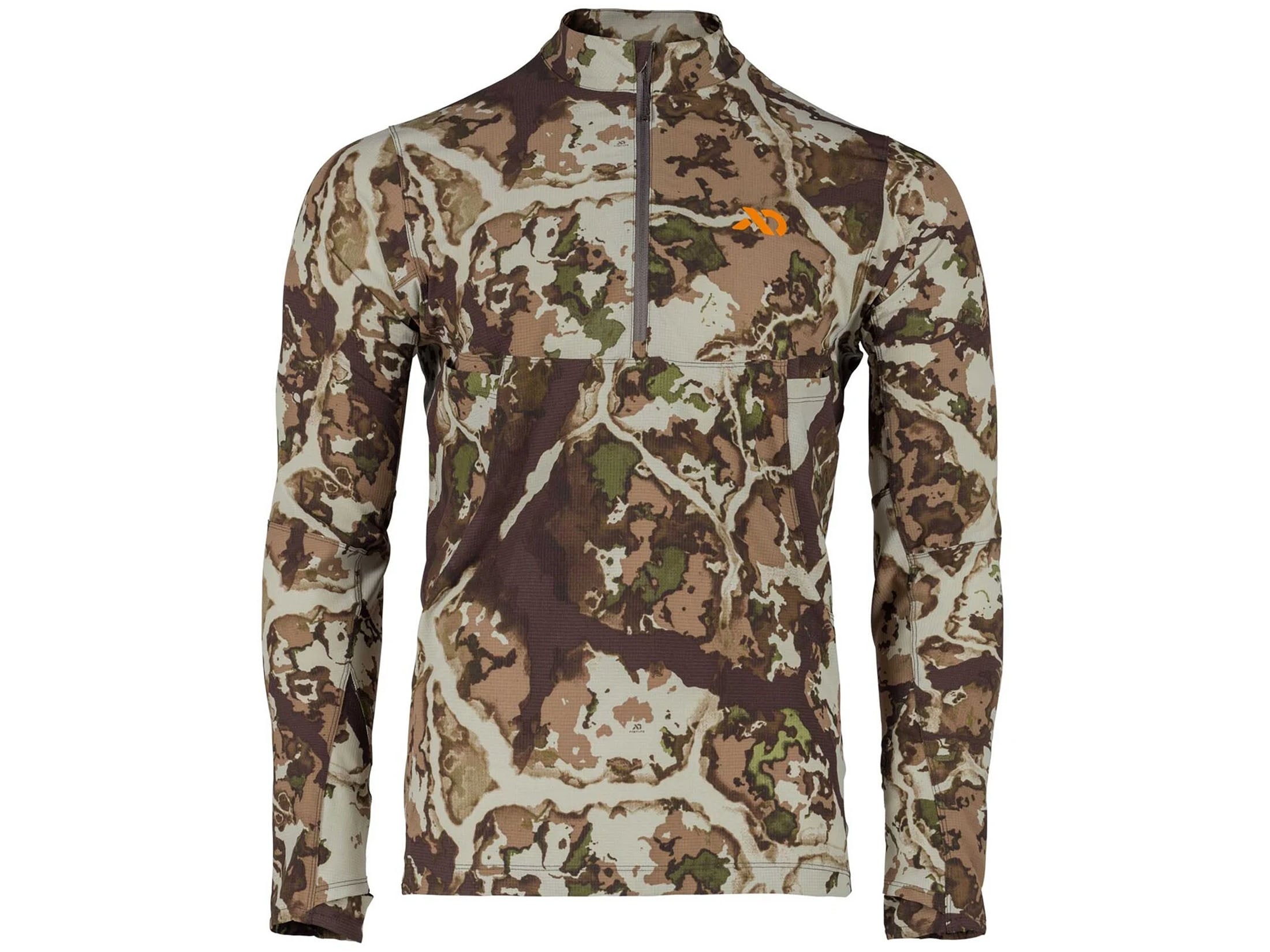 First Lite Men's Trace Quarter Zip Shirt First Lite Fusion Medium