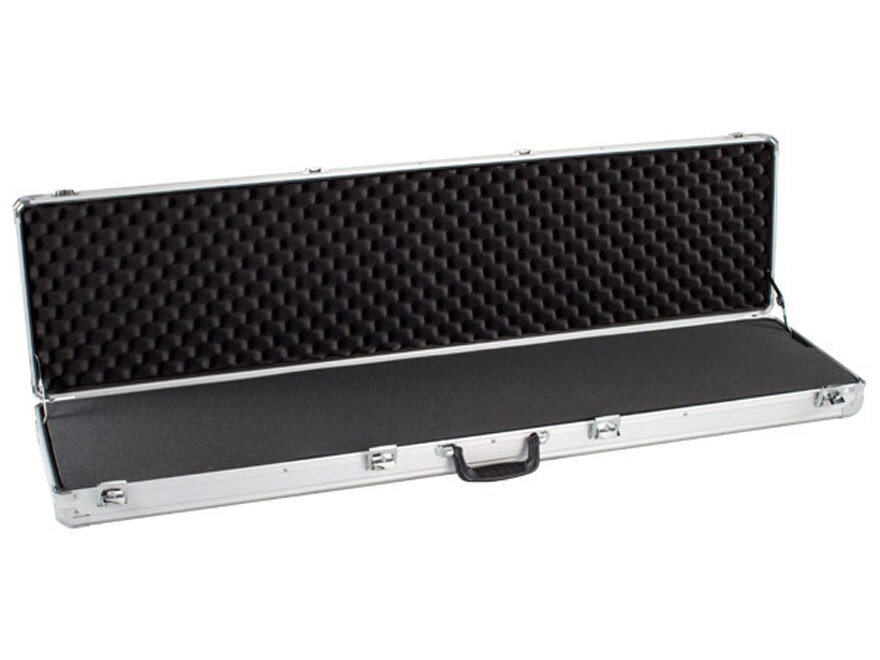 Plano Protector Aluminum Double Gun Case 53 Aluminum Silver