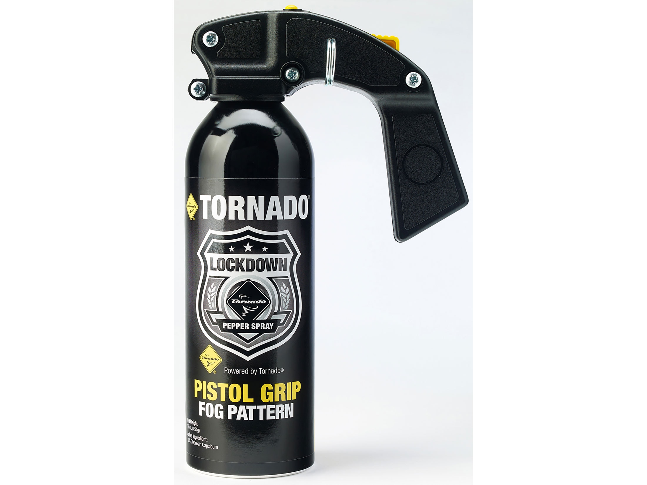 Tornado Pistol Grip Fogger Pepper Spray 10% OC 454 Gram Aerosol