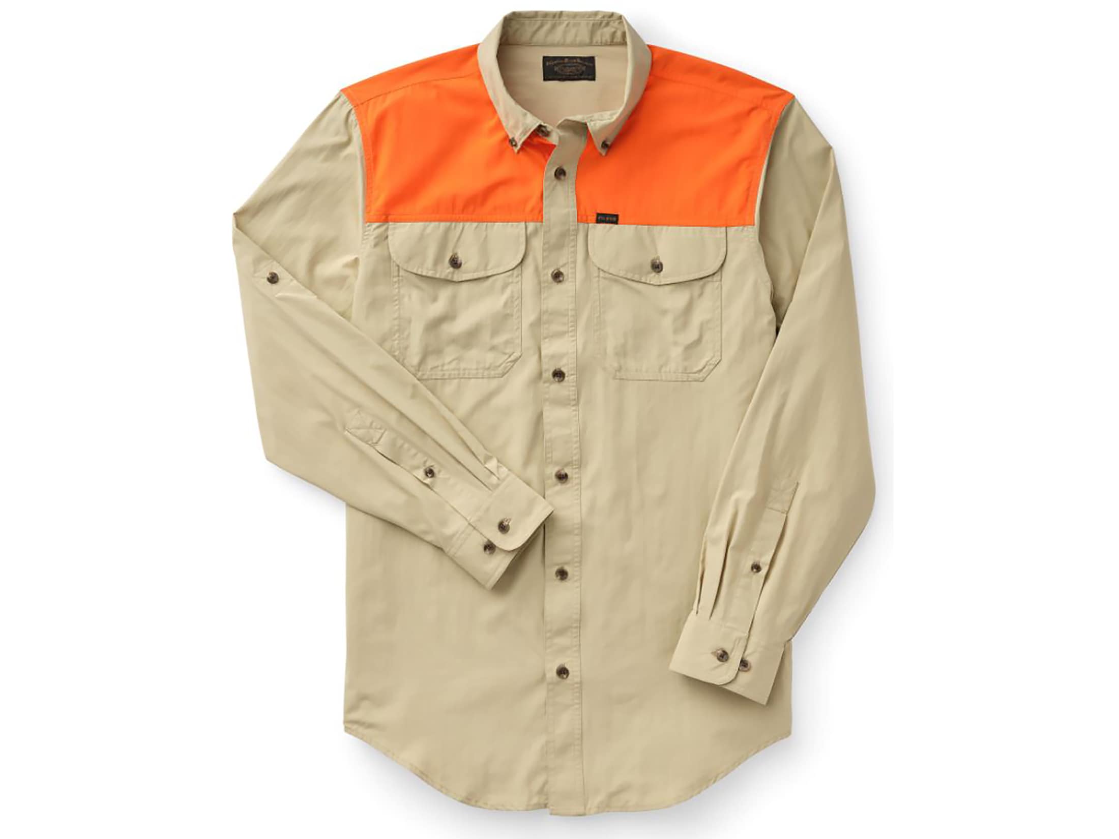 Filson Men's Sportsman's Shooting Long Sleeve Shirt Olive Drab XL