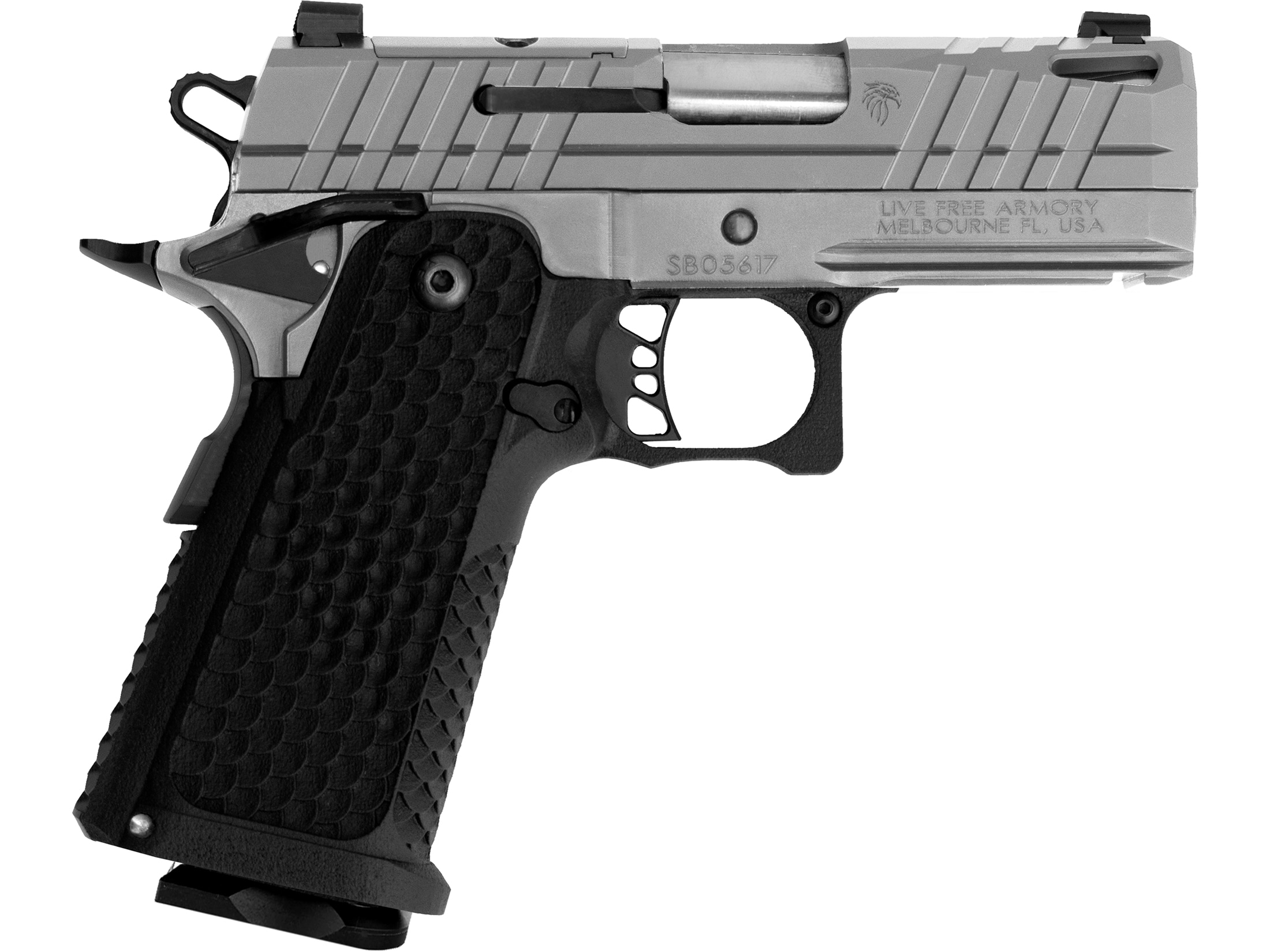 Live Free Armory Apollo 11 9mm Luger Pistol 3.5 Barrel 17+1 Round Flat