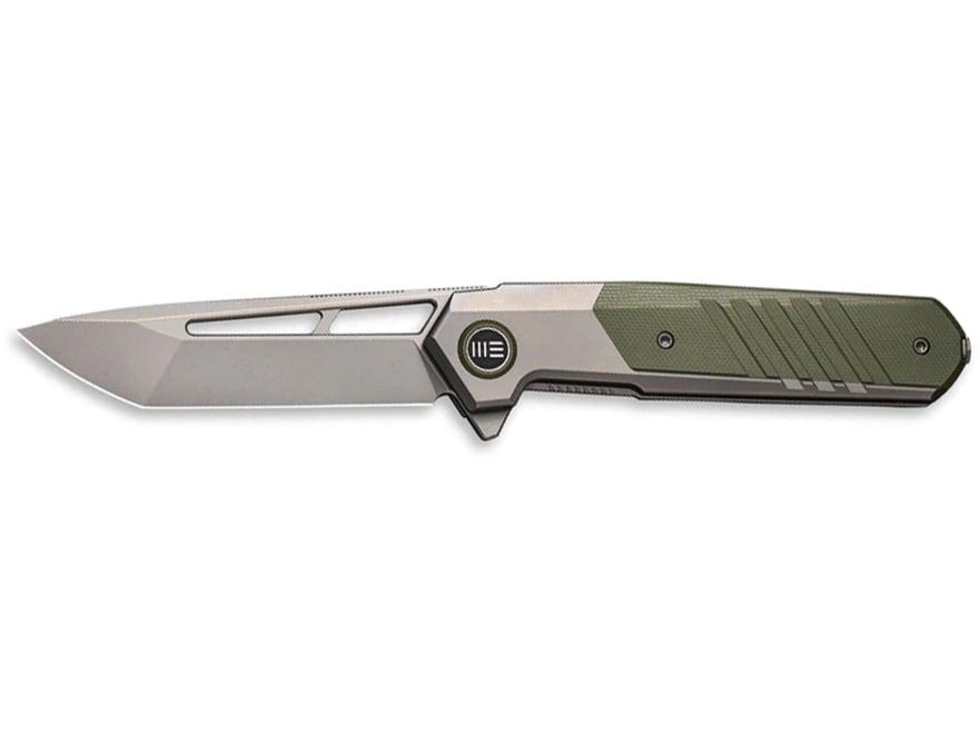 WE Knife Arsenal Folding Knife 3.56 Tanto Point CPM-20CV Stonewashed