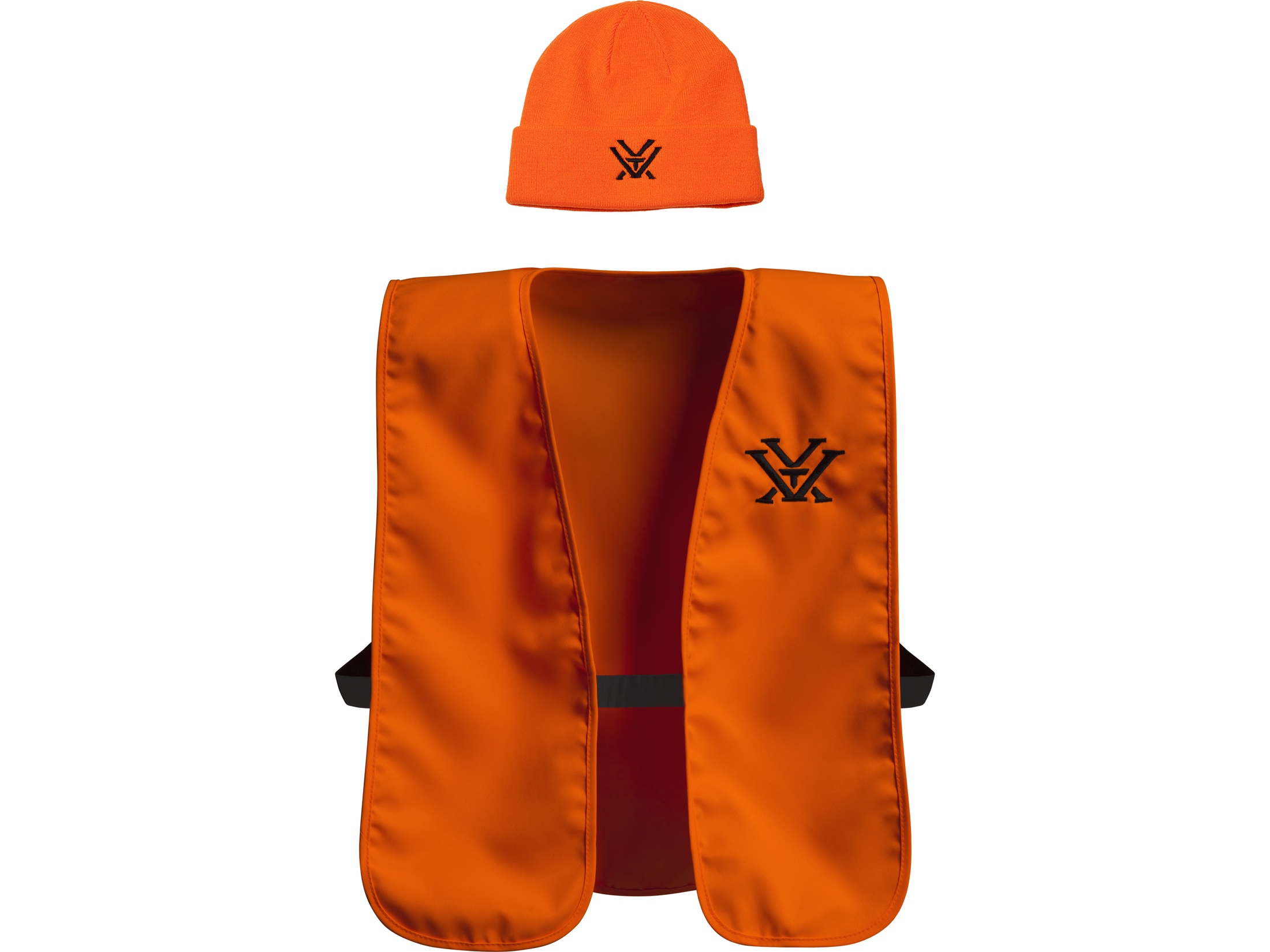 Vortex Optics Hunting Beanie & Safety Vest Combo Blaze Orange One Size